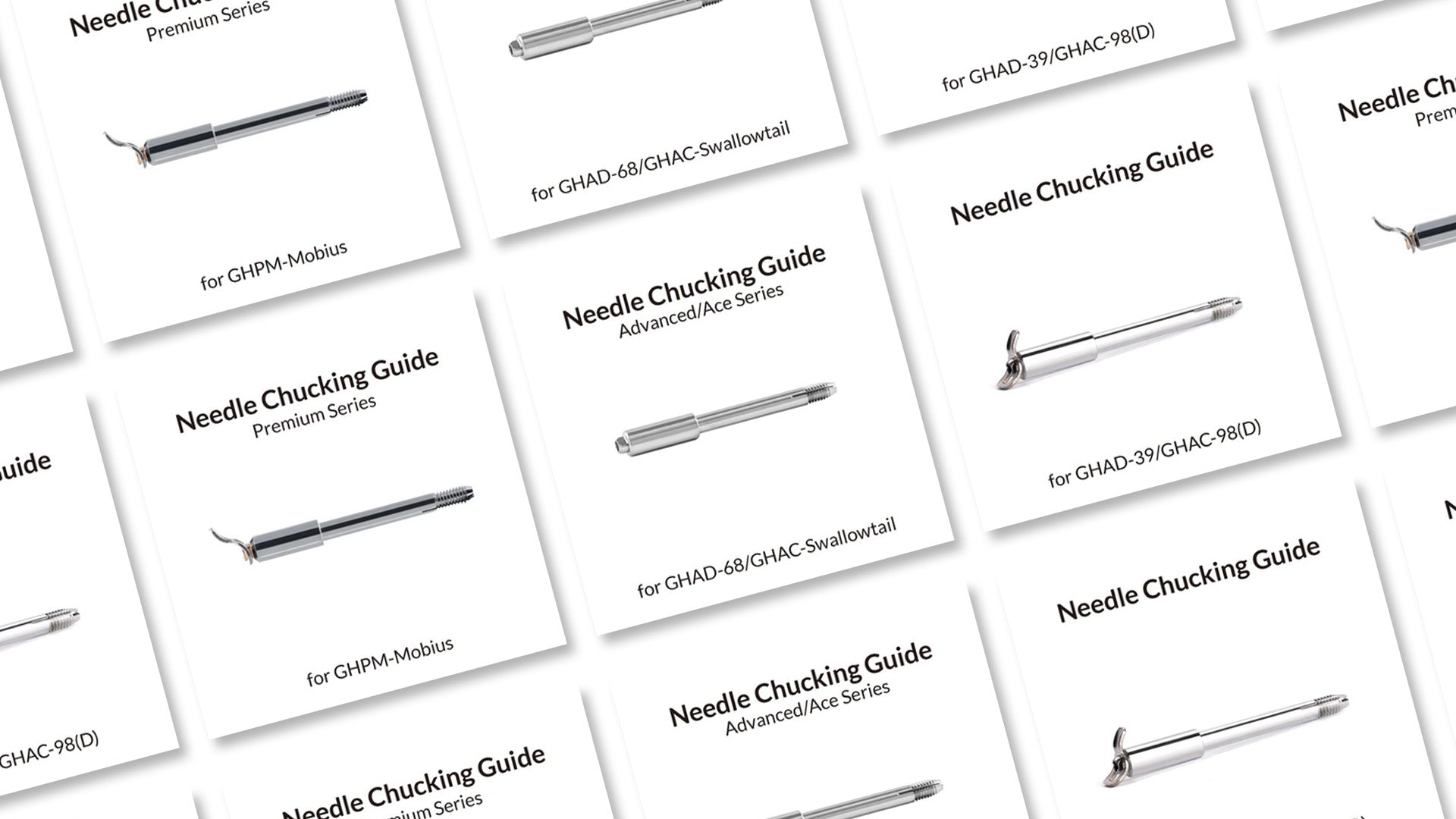 Gaahleri Airbrush Needle Chucking Guides