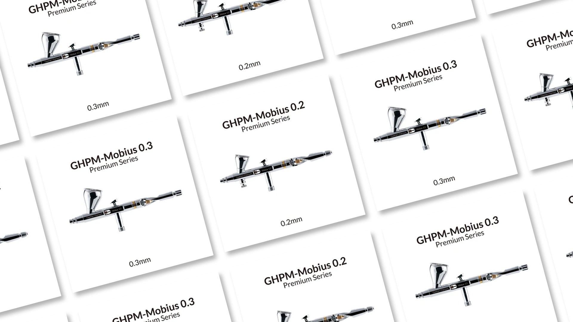 Gaahleri Premium Series Airbrushes