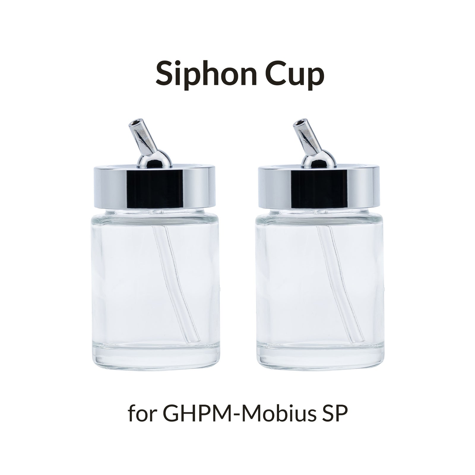 1oz / 30ml Metal-Capped Airbrush Siphon Cup for Mobius SP