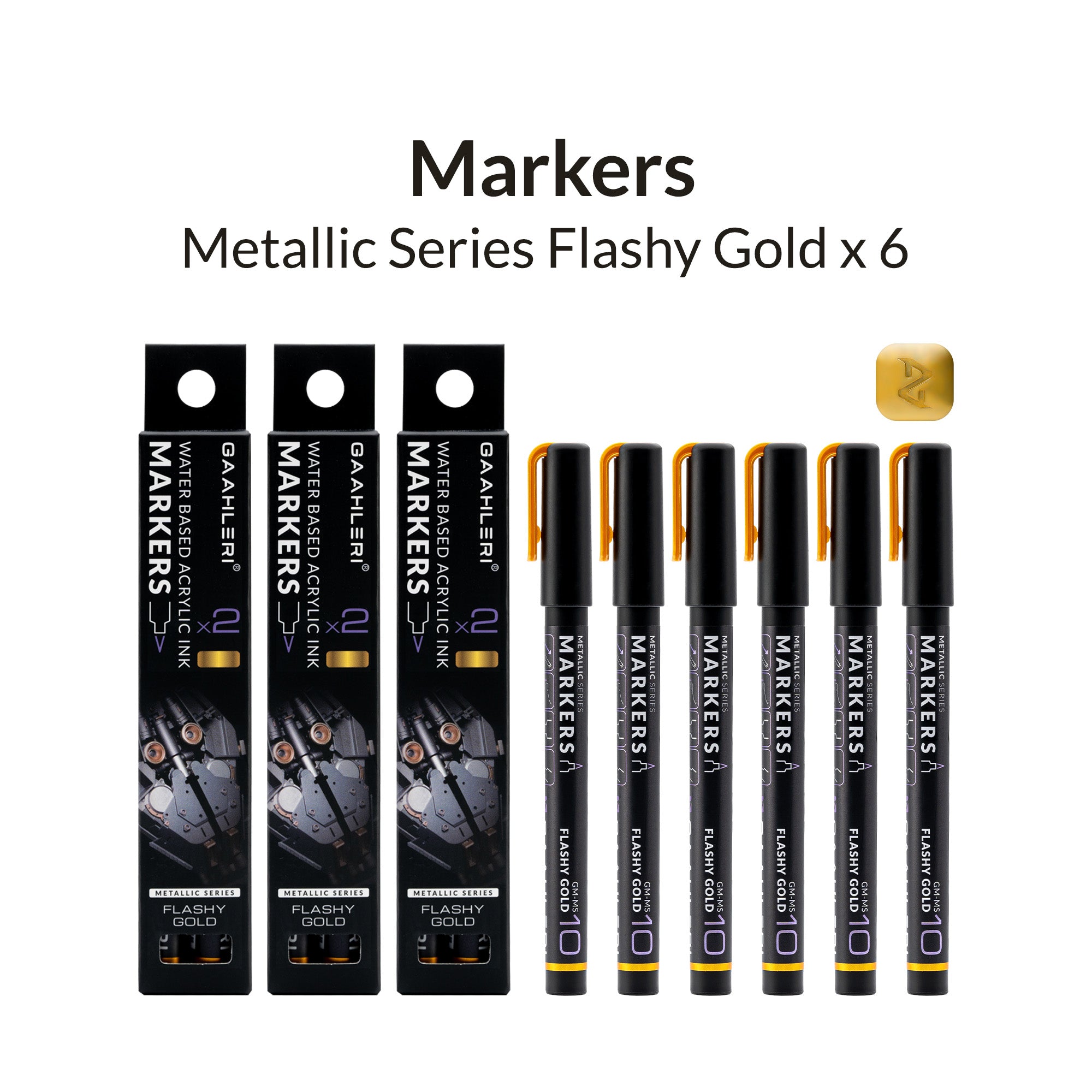 Gaahleri Metallic Marker Set