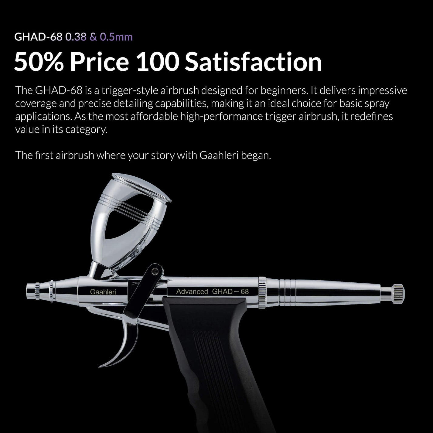 Gaahleri GHAD-68 Advanced Series Airbrush