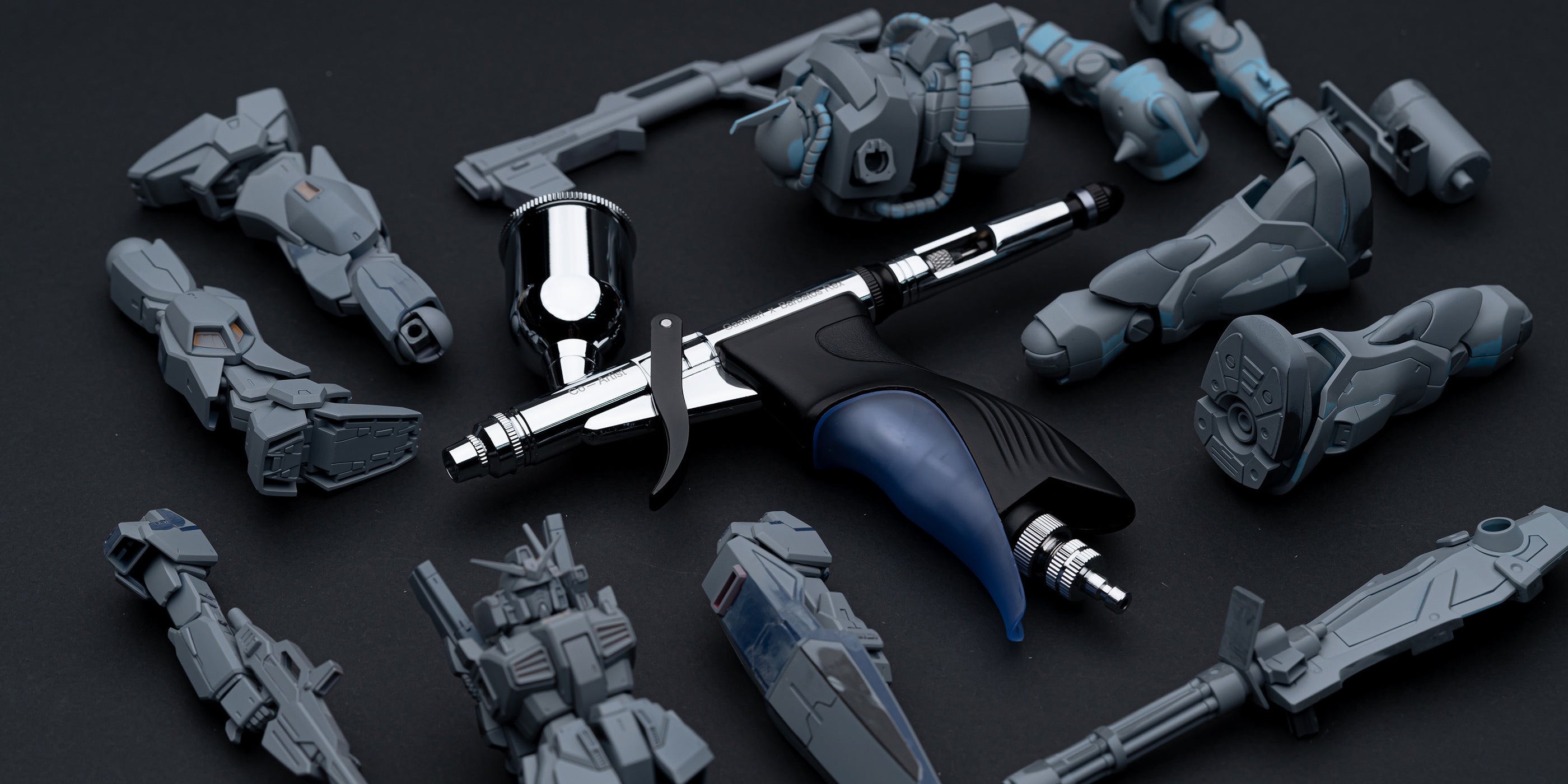 Gaahleri Collab Series Airbrushes and Components