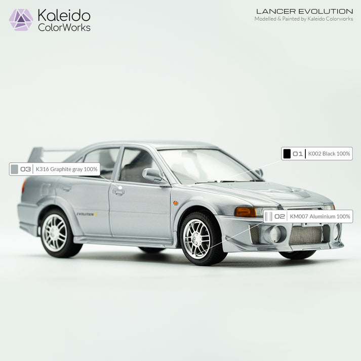 Mitsubishi Lancer Evolution V Colors Bundle – Gaahleri