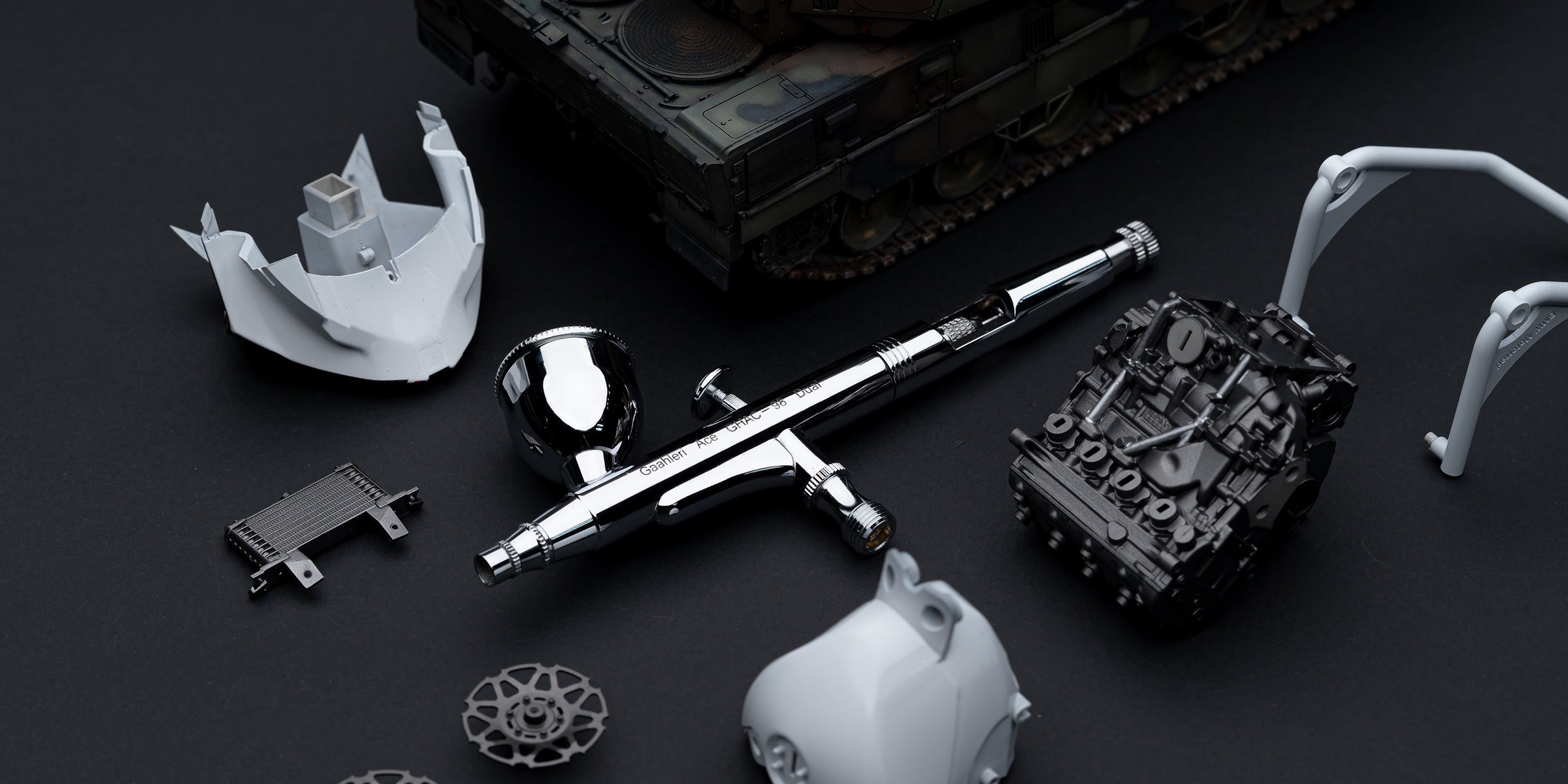 Gaahleri Ace Series Airbrushes and Components