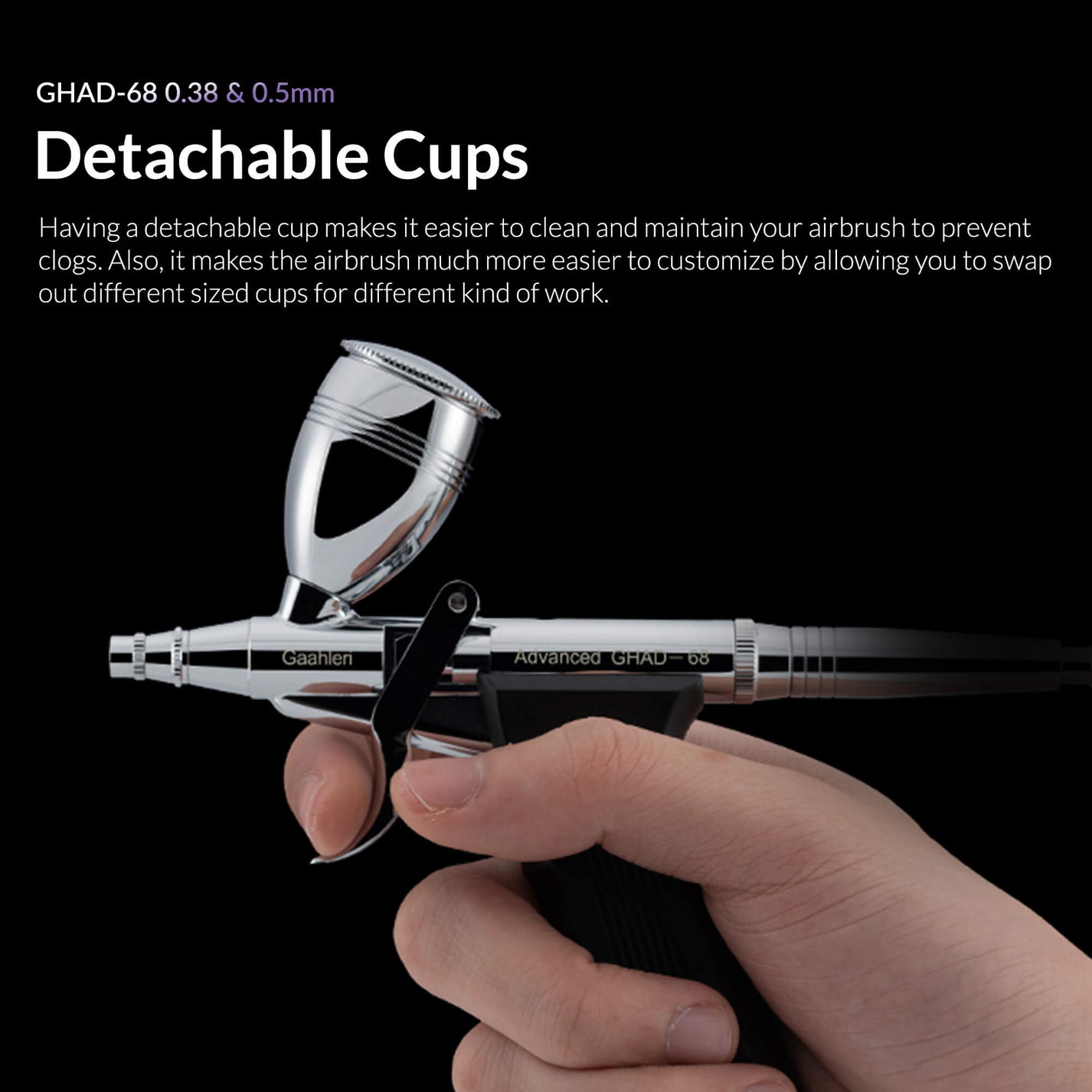 Gaahleri GHAD-68 Advanced Series Airbrush