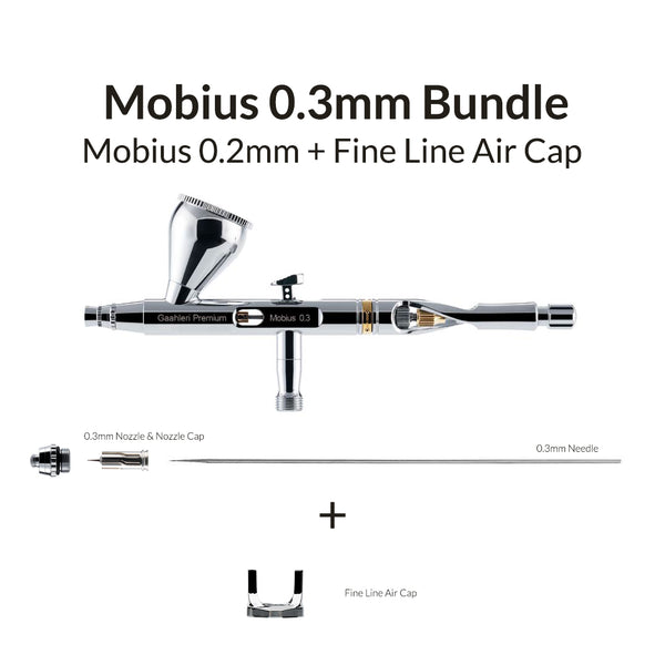 Premium Series GHPM-Mobius 0.3mm + Fine Line Air Cap Bundle – Gaahleri