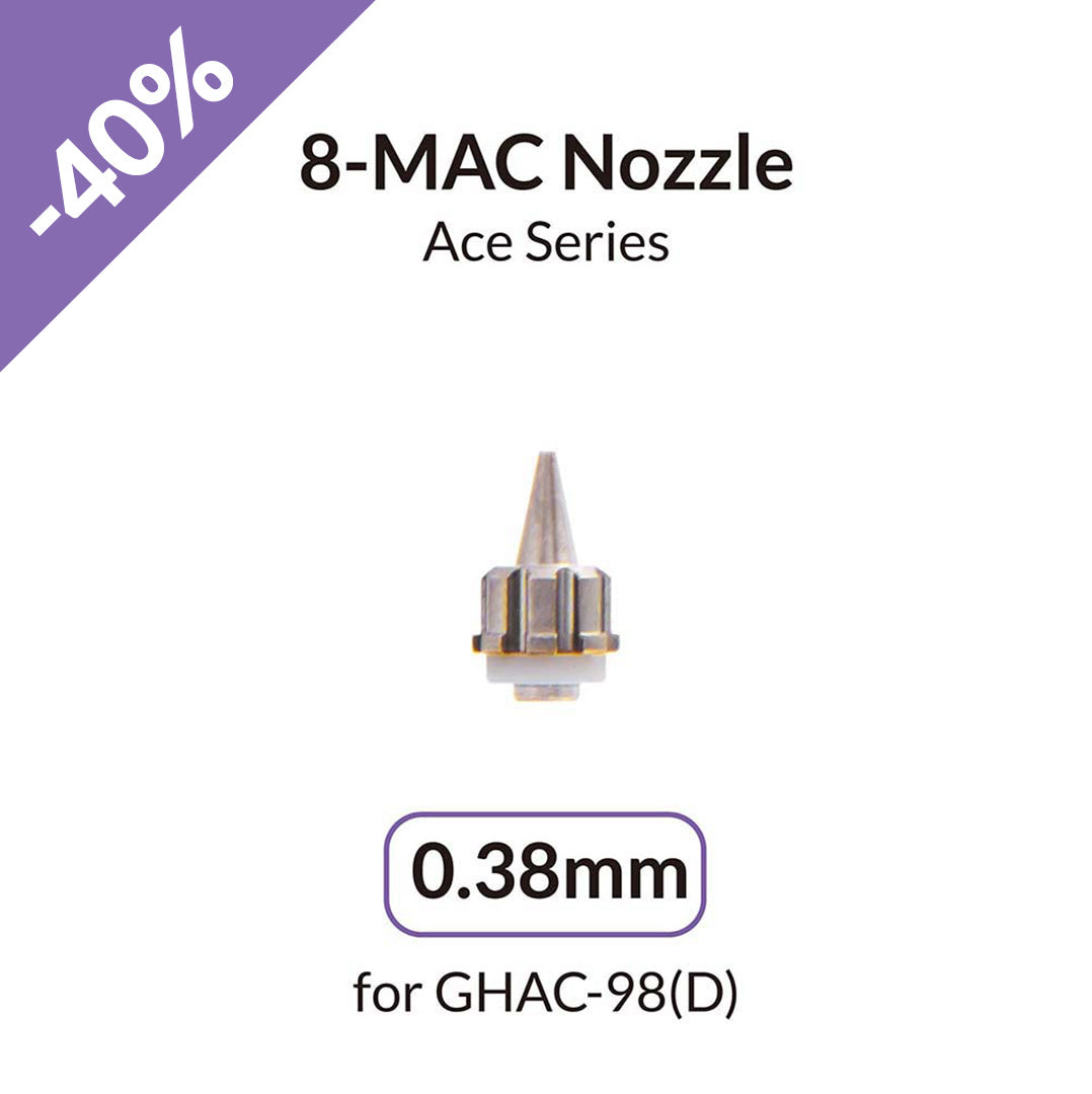 Airbrush 0.38mm Nozzle of Quick Self-Centering Structure for Ace Serie