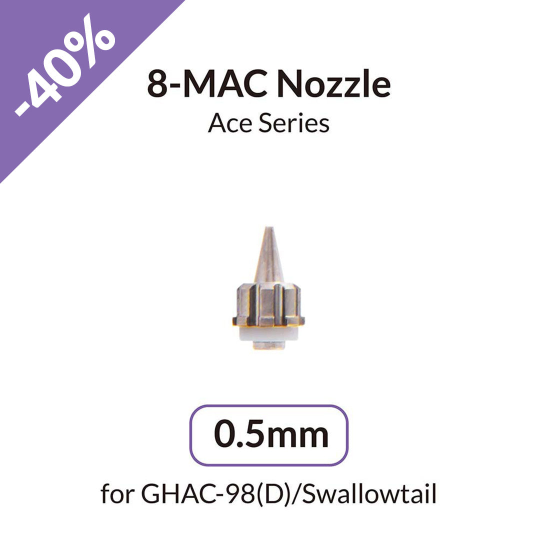 Airbrush 0.5mm Nozzle of Quick Self-Centering Structure for Ace Series