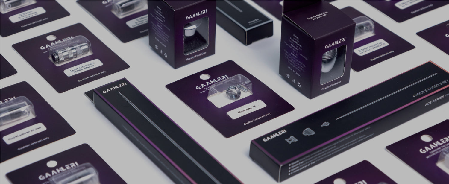 Gaahleri Airbrush 0.28mm Upgrade Pack for Ace Series – Gaahleri Studio