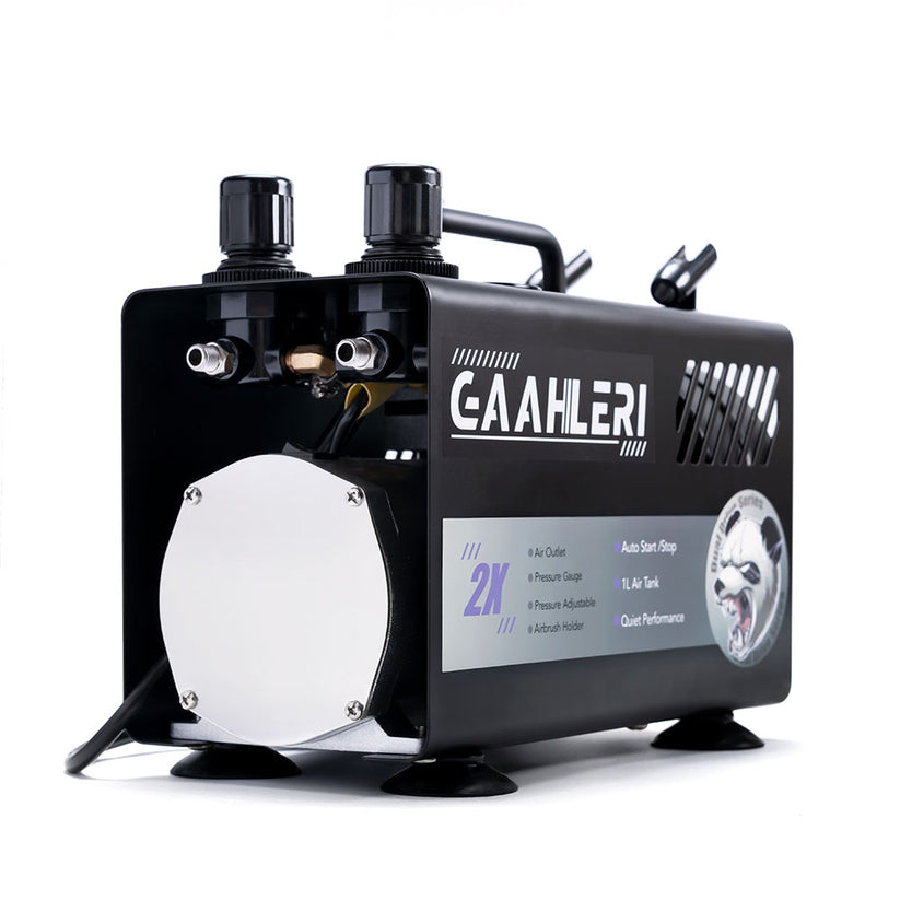 Dual Drive Series Airbrush Air Compressor GT-918 – Gaahleri