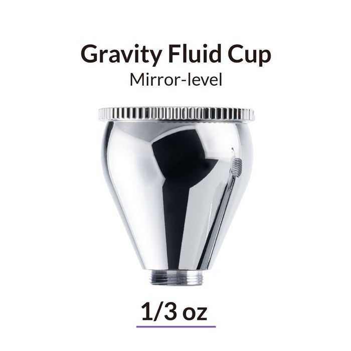 Airbrush Gravity Fluid Cups for Premium Series