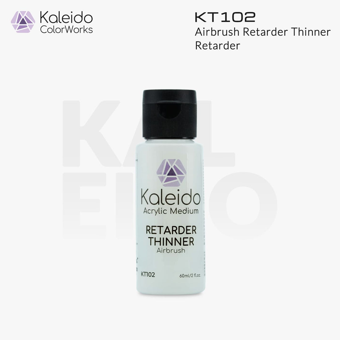 Kaleido Colorworks Water-Based Paint KT102 Airbrush Retarder Thinner ...